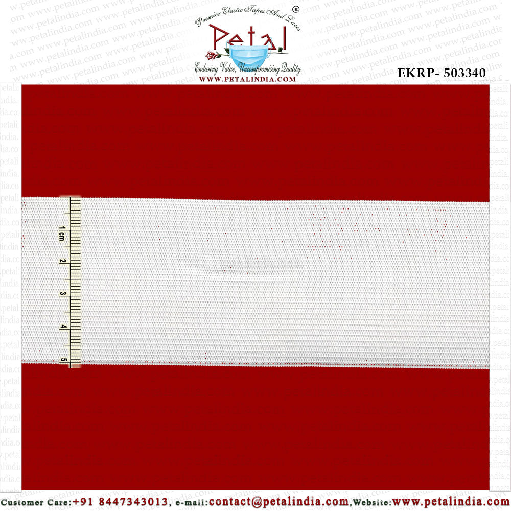 Knitted Crochet Latex Rubber Plain Polyester Elastic – PETAL INDIA